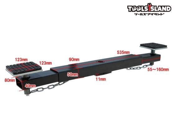 クロスビームアタッチメント・アダプター 耐荷重2ton 対応幅600 クロスビームアタッチメント・アダプター 耐荷重2ton 対応幅600