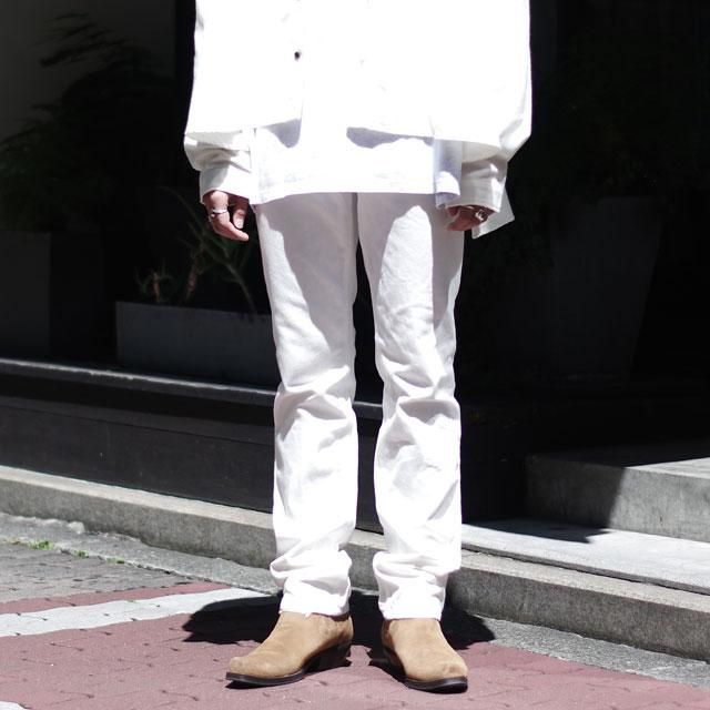 Midorikawa DENIM PANTS #WHITE [MID19AW-P04]｜Silver and Gold Online Store