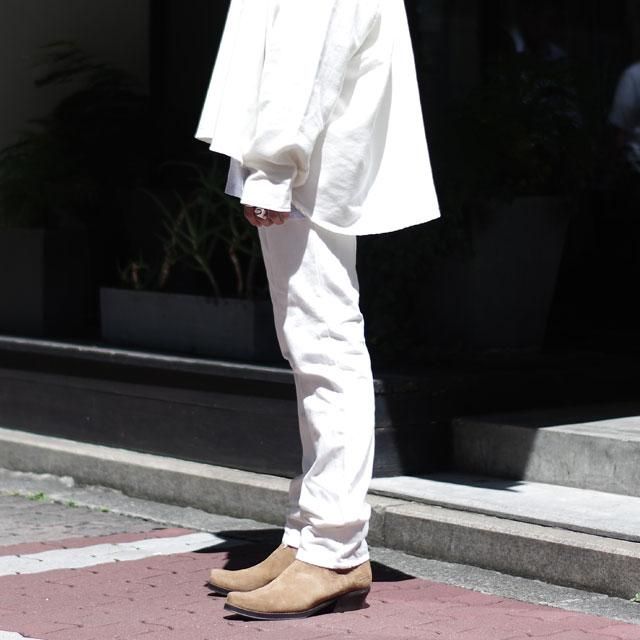 Midorikawa DENIM PANTS #WHITE [MID19AW-P04]｜Silver and Gold Online Store