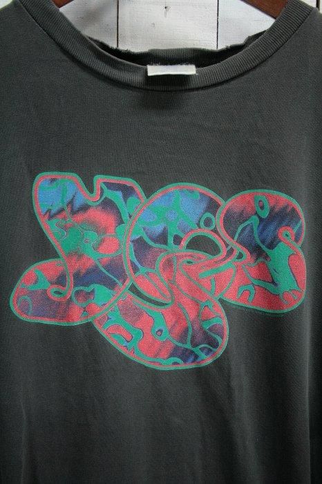 90年代 ビンテージ YES バンドTシャツ | ブラック XL 90年代 ビンテージ YES バンドTシャツ | ブラック XL