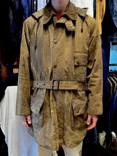 1 Crest Vintage Barbour Solway Zipper with Hood Made in 1 Crest Vintage Barbour Solway Zipper with Hood Made in